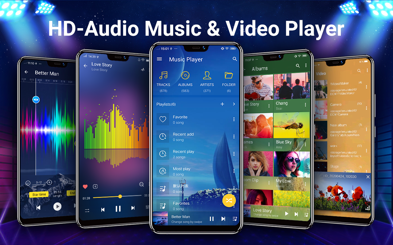 Download Music Player MOD APK 2025 (Premium Unlocked)