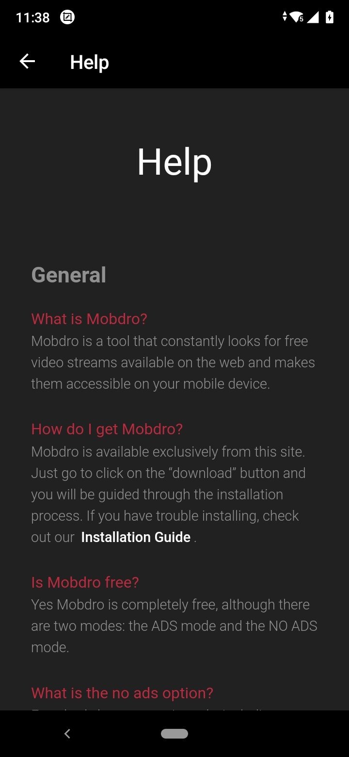 Download Mobdro APK for Android (Terbaru 2025)