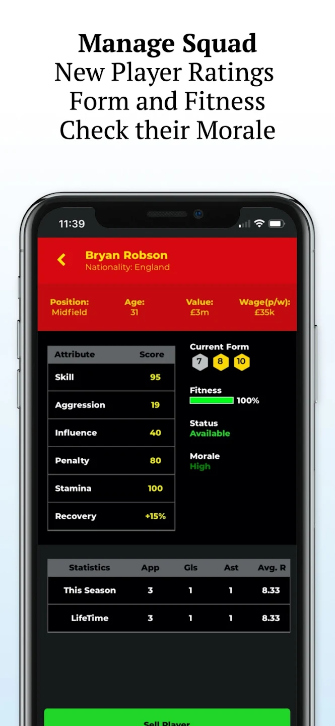 Retro Football Management MOD APK 2025 (Unlocked All)