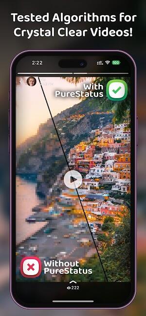 Pure Status MOD APK Terbaru 2025 (Premium, No Watermark)