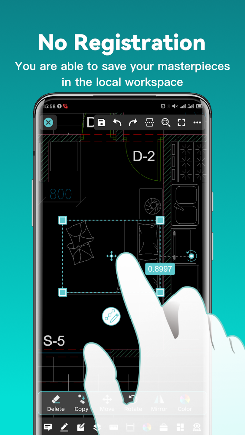 DWG FastView MOD APK Terbaru 2025 (Premium Unlocked)