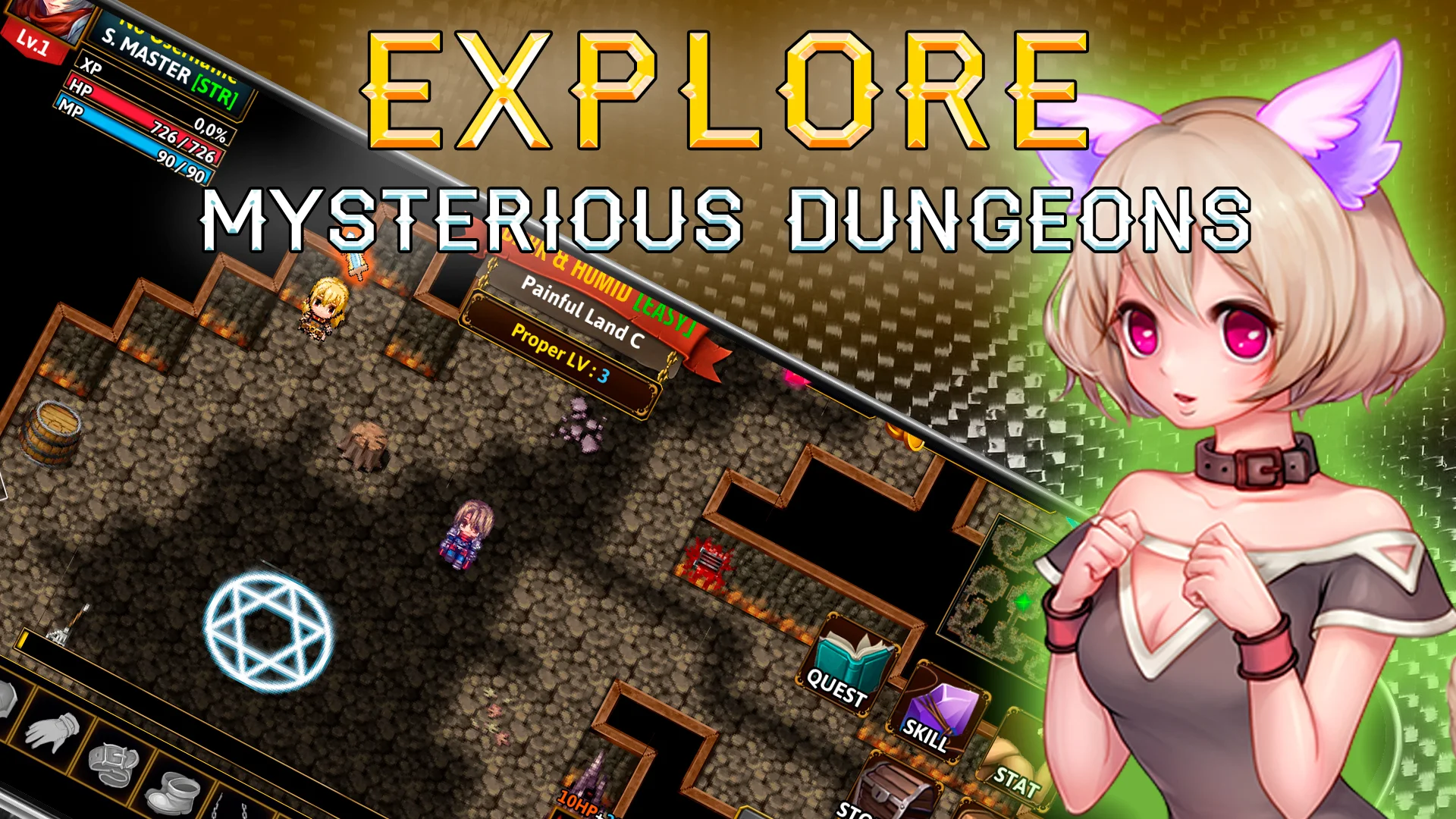 Darkside Dungeon MOD APK 2026 (One Hit, God Mode)
