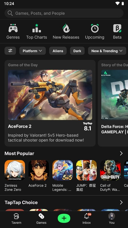 Download TapTap APK for Android (Terbaru 2025)