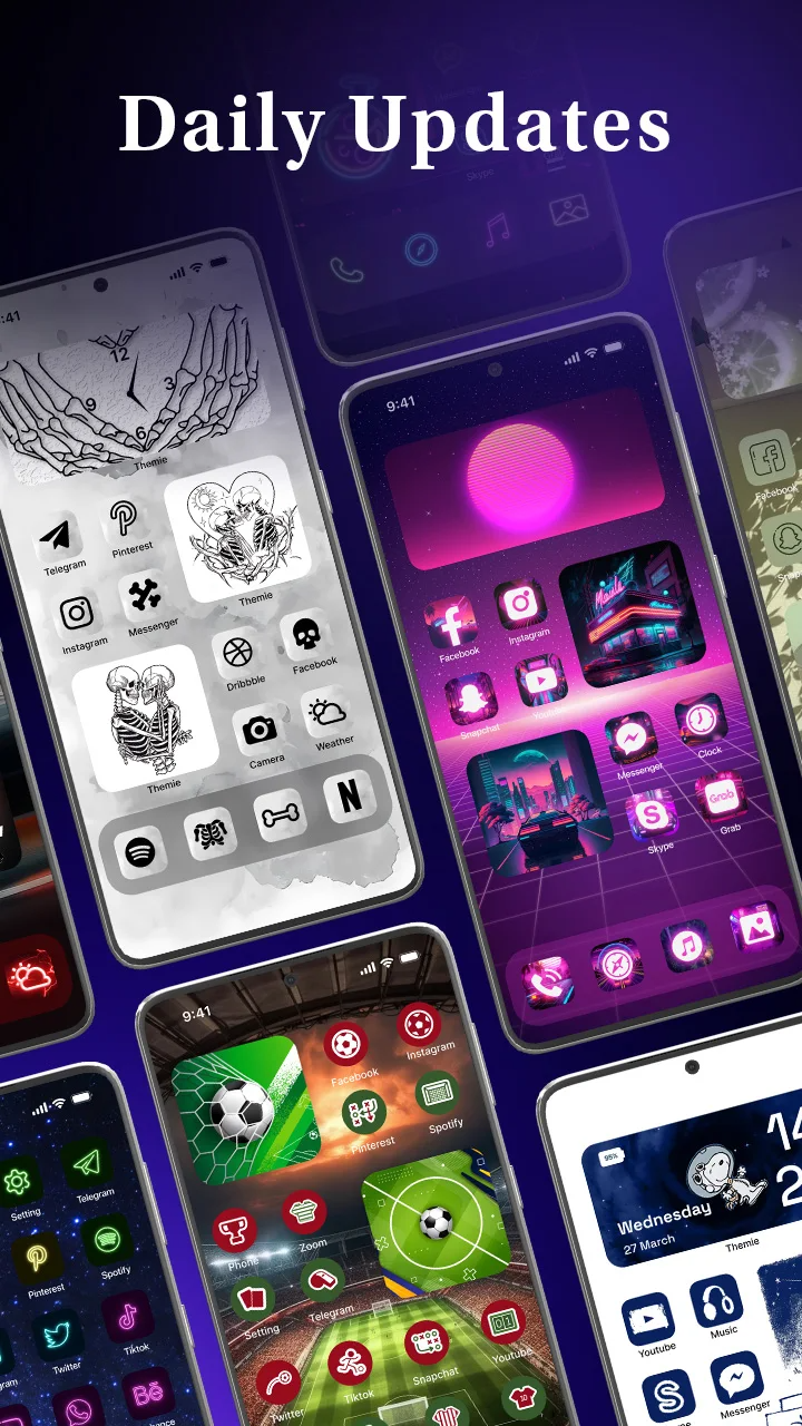 Themes - Wallpapers & Widgets MOD APK 2025 (Premium Unlocked)