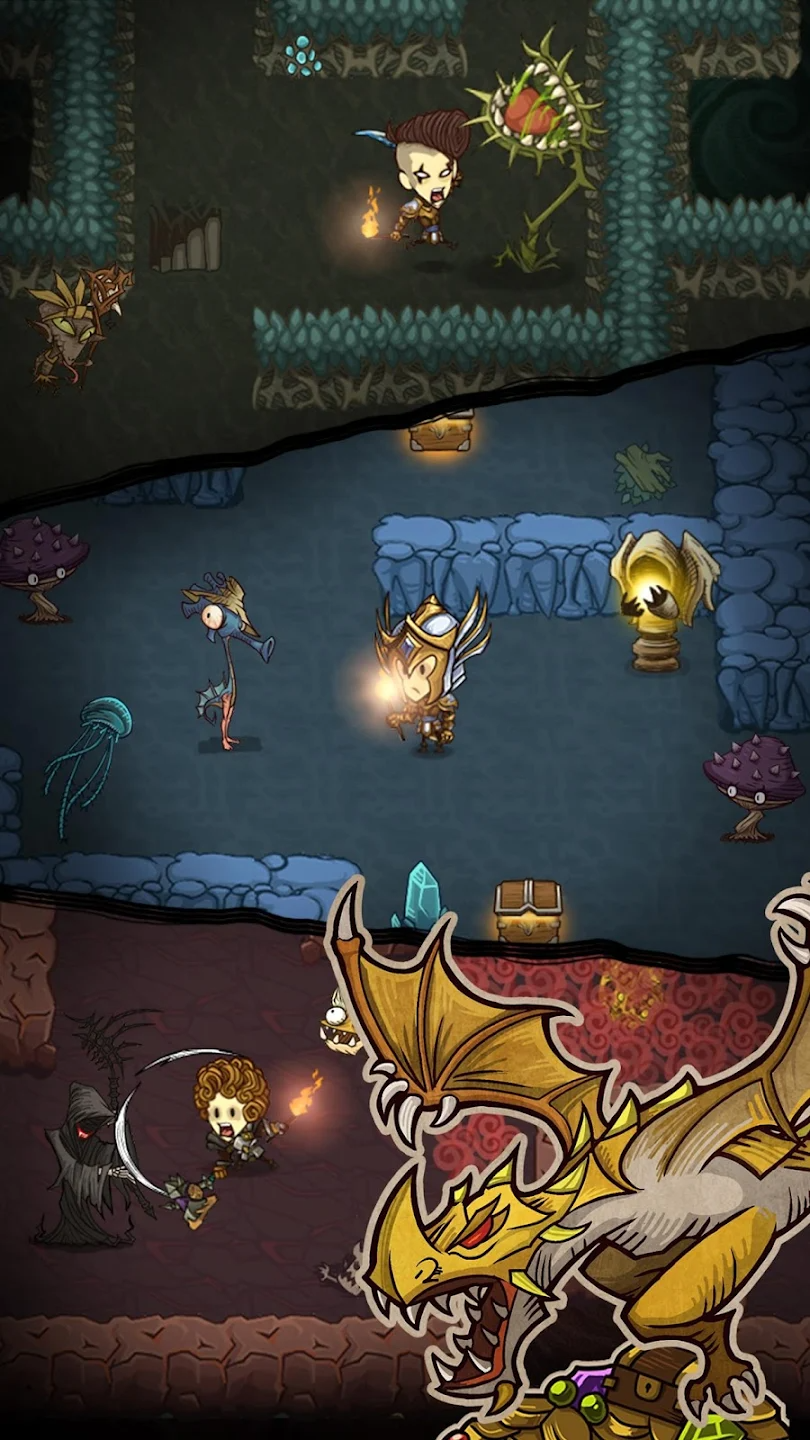 The Greedy Cave MOD APK 2026 (Uang Tak Terbatas)