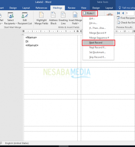 2 Cara Membuat Label Undangan di Ms. Word (Lengkap+Gambar)