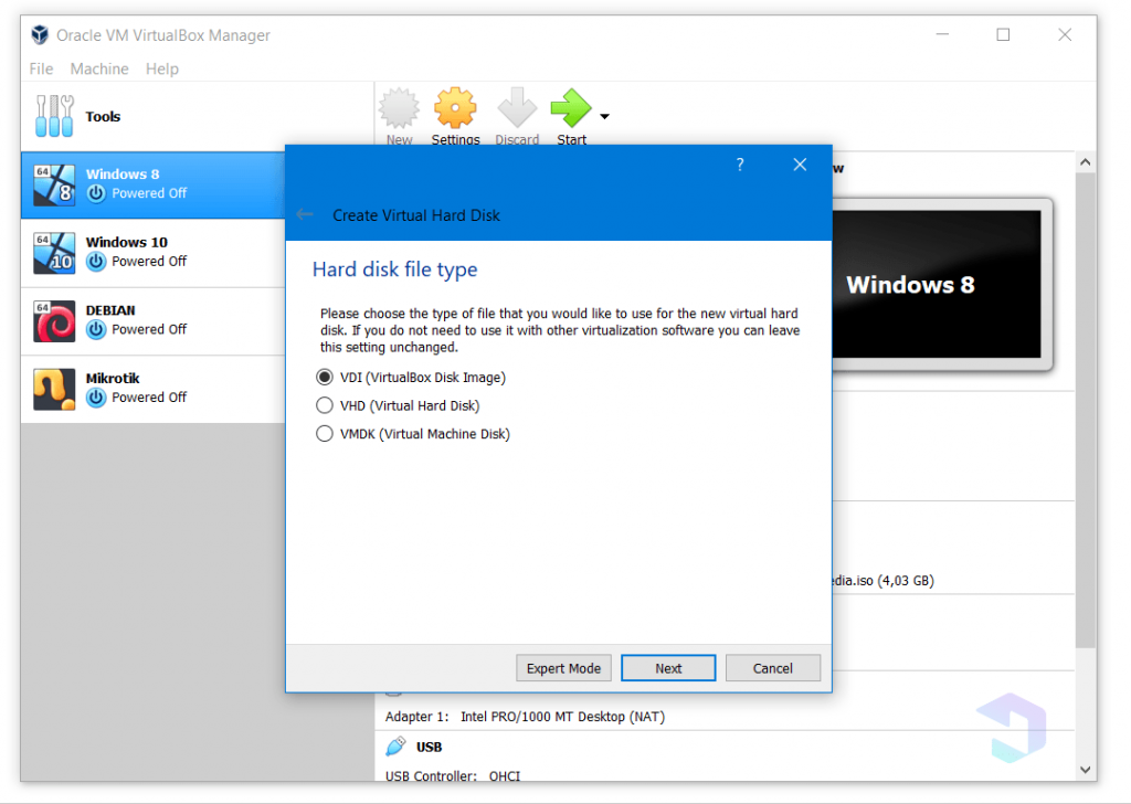 Panduan Cara Install Debian 10 di VirtualBox (Lengkap+Gambar)