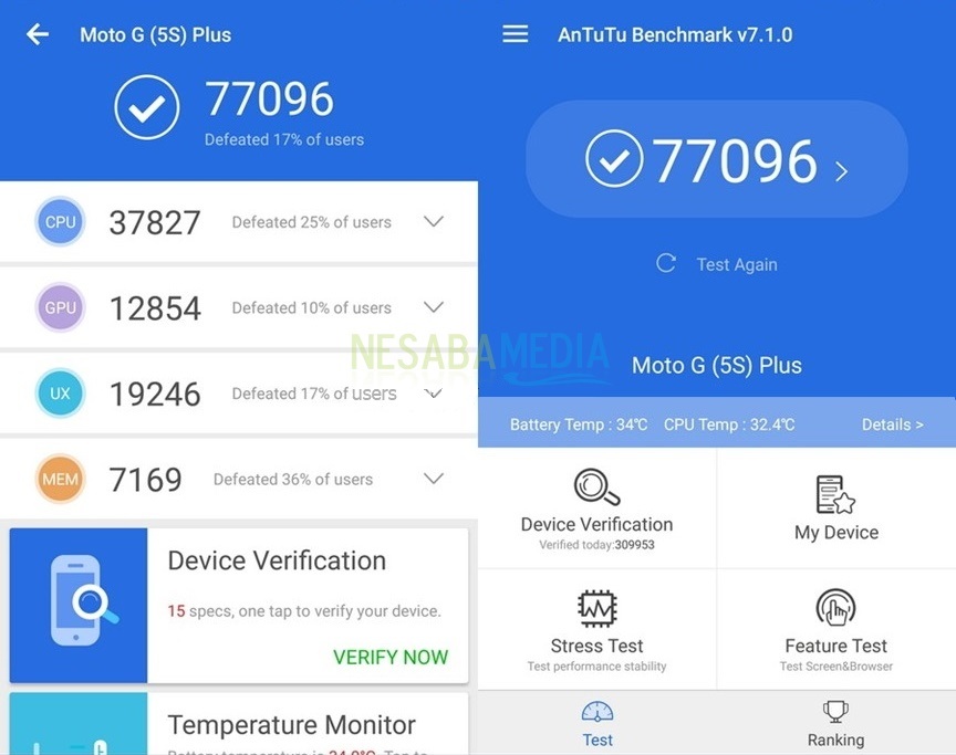 (100%% Akurat) Cara Cek Skor AnTuTu Benchmark di HP Android