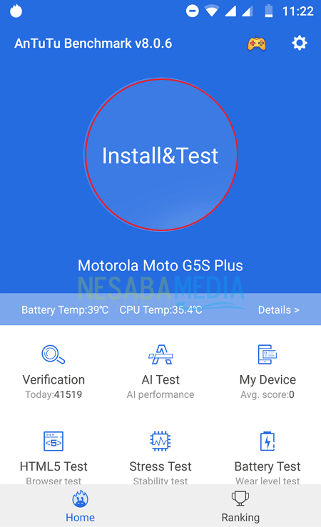 (100%% Akurat) Cara Cek Skor AnTuTu Benchmark di HP Android