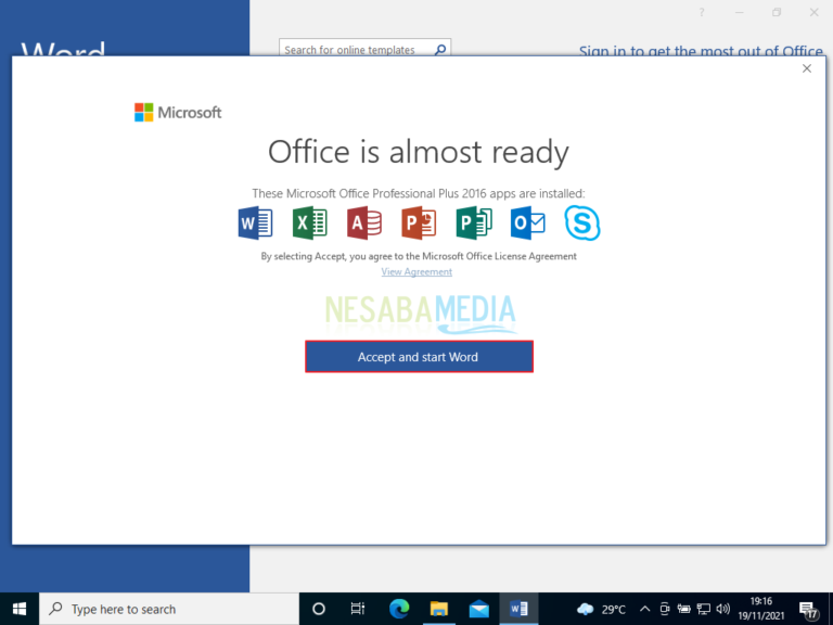 Cara Aktivasi Microsoft Office 2016 Permanen (100%% Work)