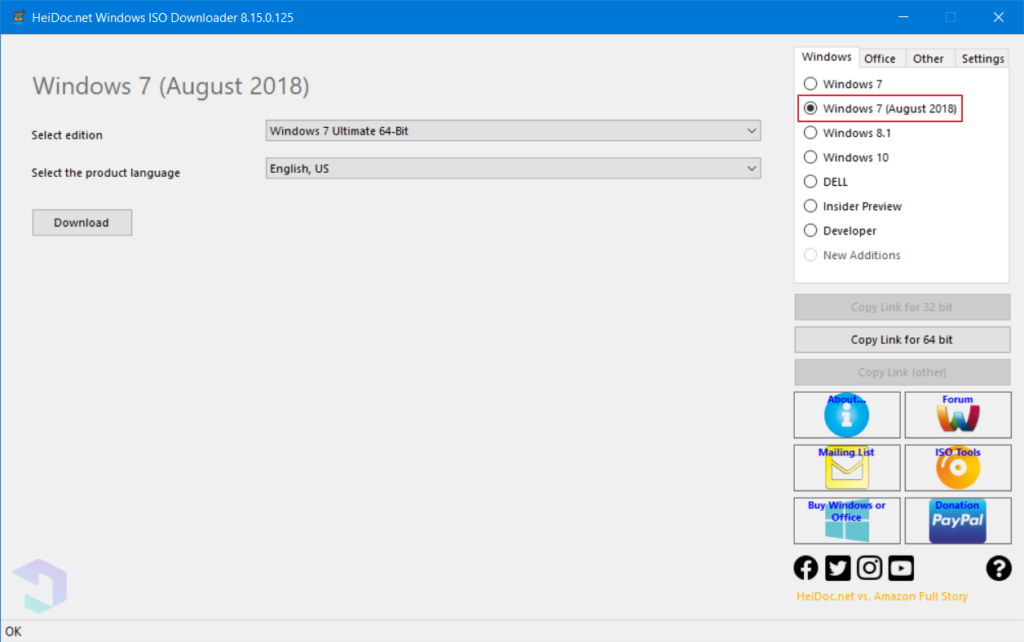 Cara Download File ISO Windows 7 Resmi (100%% Gratis)