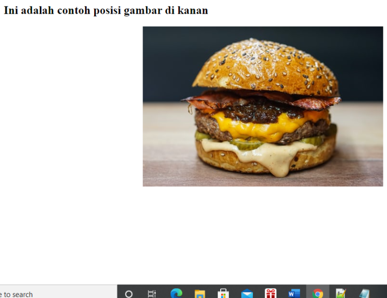 Cara Mengatur Posisi Gambar di HTML (Lengkap+Gambar)