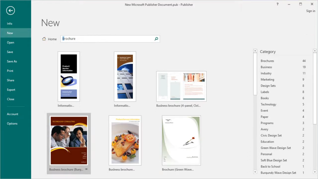 Download Microsoft Publisher 2016 (Free Download)