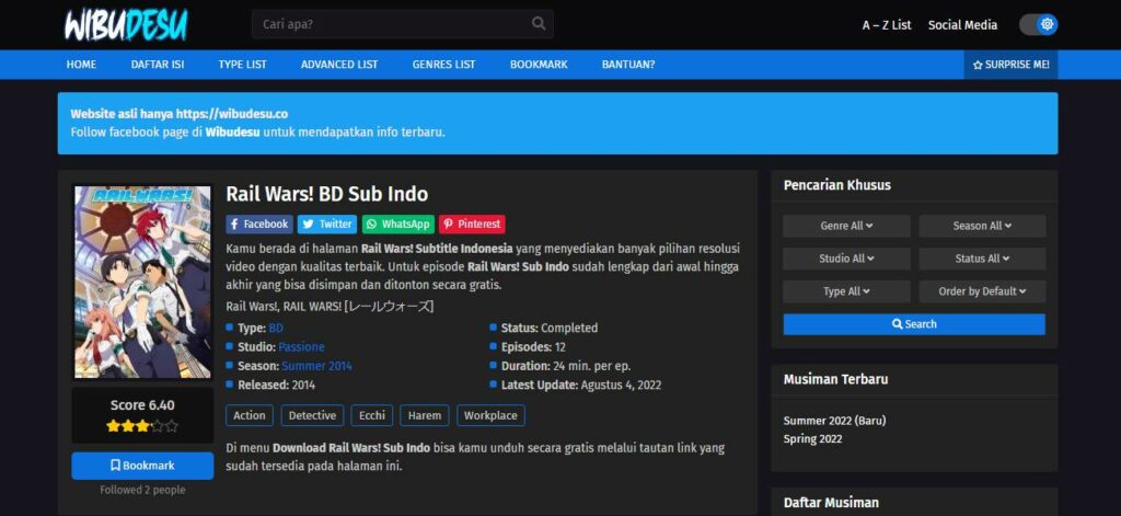 10 Rekomendasi Situs Download Anime Batch Sub Indo