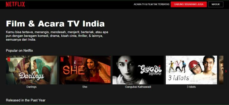 10 Rekomendasi Situs Download Film India Sub Indo (Lengkap)