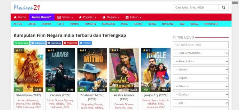 10 Rekomendasi Situs Download Film India Sub Indo (Lengkap)