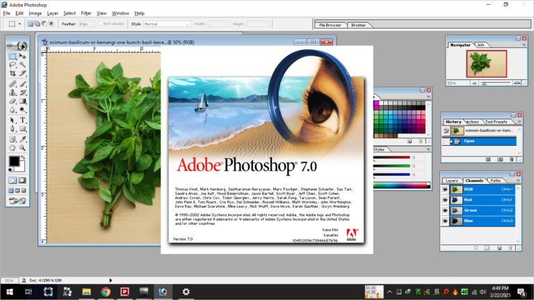 Download Adobe Photoshop 7.0 32 64-Bit (Free Download)